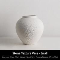 China Textured Ceramic Vase Set for Contemporary Interiors for sale