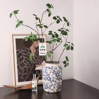 China Rustic Ceramic Vase Set with Wabi-Sabi Texture for sale