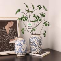China Rustic Ceramic Vase Set with Wabi-Sabi Texture for sale