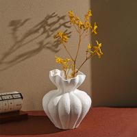 China French Style Fluted Vase for Elegant Home Decor for sale