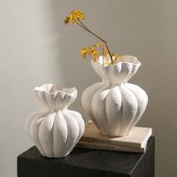 China French Style Fluted Vase for Elegant Home Decor for sale