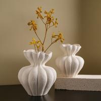 China French Style Fluted Vase for Elegant Home Decor for sale
