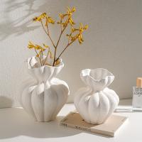 China French Style Fluted Vase for Elegant Home Decor for sale
