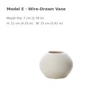 China Minimalist Ceramic Vase Collection in Black and White for sale