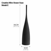 China Minimalist Ceramic Vase Collection in Black and White for sale