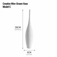 China Minimalist Ceramic Vase Collection in Black and White for sale