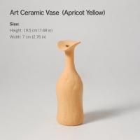 China Handmade Style Ceramic Vase with Sculptural Form for sale
