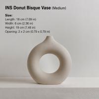 China Modern Abstract Vase Set in Matte White and Silver for sale
