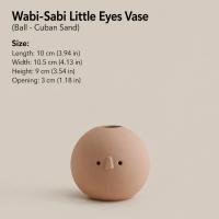 China Sculptural Ceramic Face Vase for Minimalist Interiors for sale