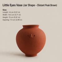 China Sculptural Ceramic Face Vase for Minimalist Interiors for sale