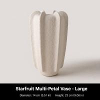 China Starfruit Multi-Petal Vase for Modern Home Decor for sale