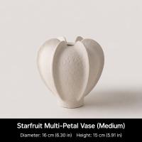 China Starfruit Multi-Petal Vase for Modern Home Decor for sale