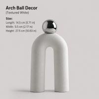 China Sculptural Ceramic Decor Collection in Black and White for sale