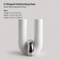 China Sculptural Ceramic Decor Collection in Black and White for sale