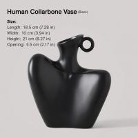 China Sculptural Ceramic Decor Collection in Black and White for sale