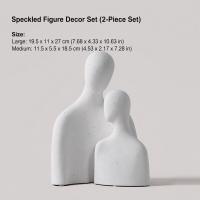 China Sculptural Ceramic Decor Collection in Black and White for sale
