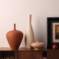 China Classic Ribbed Vase for Modern Home Decor for sale