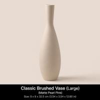 China Classic Ribbed Vase for Modern Home Decor for sale