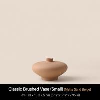 China Classic Ribbed Vase for Modern Home Decor for sale