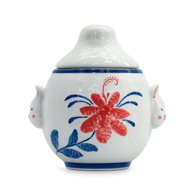 China OEM Decorative Ceramic Pet Funeral Urn for sale