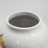 China White Sunflower Urn for Ashes Wholesale Supply for sale