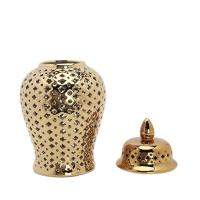 China Elegant Openwork Ceramic Jar Collection for sale