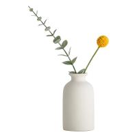 China Minimalist Cream White Ceramic Vase Collection for sale