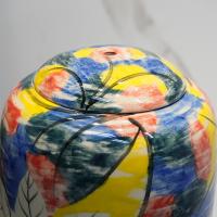 China Watercolor Style Ceramic Cremation Urn Wholesale for sale