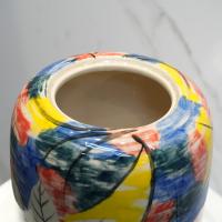 China Watercolor Style Ceramic Cremation Urn Wholesale for sale