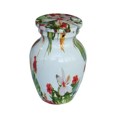 China Wholesale Floral Pet Urn Colorful Keepsake for Distributors for sale