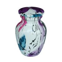 China Abstract Pet Urn Metal Keepsake Urn for Pet Memorial Shops for sale