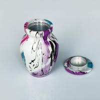 China Abstract Pet Urn Metal Keepsake Urn for Pet Memorial Shops for sale