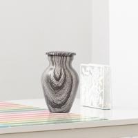 China Grey Wood Grain Metal Pet Urn Wholesale Memorial Supplier for sale