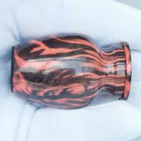 China Red Black Metal Pet Urn Wholesale Memorial Keepsake Supplier for sale