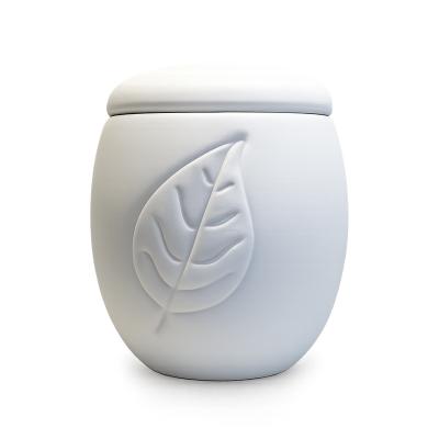 China Leaf Design Eco Burial Urn Wholesale Supplier for sale