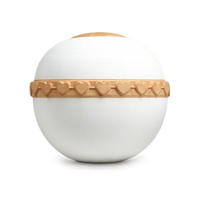 China Heart Design Cremation Urn Wholesale Factory for sale