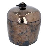 China Wholesale Vintage Bronze Ceramic Cremation Urn for sale