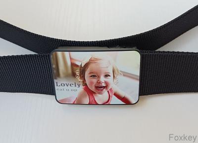 China Polyester Nylon Fully Adjustable Belt Promo Gift Photo Free Print for sale