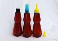 China Printed Cone Shape Bottle Slim Waist S Shape 3oz 100ml Conical Plastic Bottle for sale