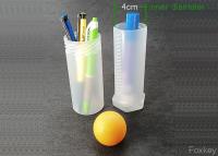China Twist Lock Round Telescopic Plastic Tube 4cm ID For Drill Bit Packaging for sale