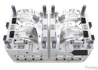 China Custom Injection Molding Mold steel S136 Plastic Shaping Mold DEM HUSKY for sale