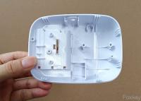 China White Polish Surface Injection Molded Housing Single Mold ABS Plastic Shell for sale