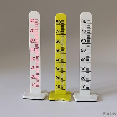 China Concrete PP Self Leveling Pins Flexible Epoxy Resin Sturdy Adhesive 8cm Yellow for sale