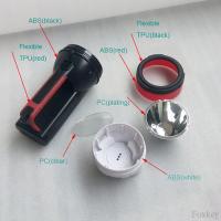 China Multi Color Plastic Injection Overmolding Part ABS / TPE / Acrylic / PC for sale