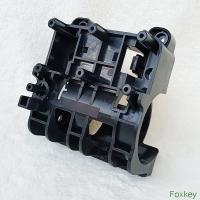 China Complicated Injection Molded Plastic Parts PE / PP White Black Custom for sale