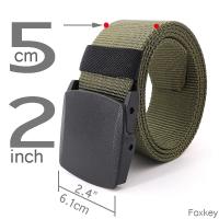 China Large Belt Plastic Buckle 5cm 2 Inch Wide Broad Belt Green Comfortable Wearing for sale