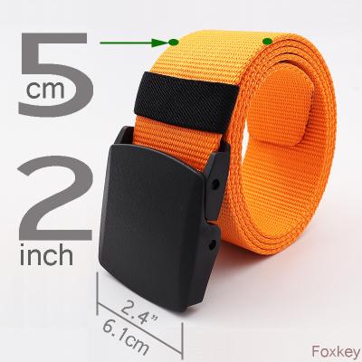 China Oversized Custom Belt Buckle Plastic 2 Inch 5cm Wide Dress Auto Lock Belt Buckle for sale