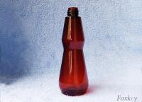 China 3oz 100ml Small Double Cone Shape Bottle Plastic Slim Waist S Shape Thin Waist for sale