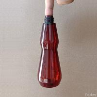 China Small Thin Waist Cone Shape Bottle Plastic Printed Slim Waist 3oz 100ml S Shape for sale