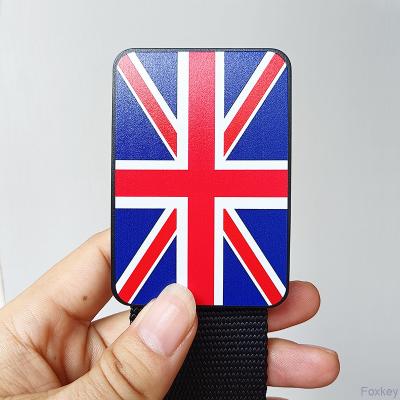 China Souvenir Belt Plastic Buckle For Nylon Waist Webbing Gift National Flag Print for sale